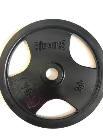 Biggins 2.0 - PAIR - 45lbs - Machined Cast Iron Training Plate